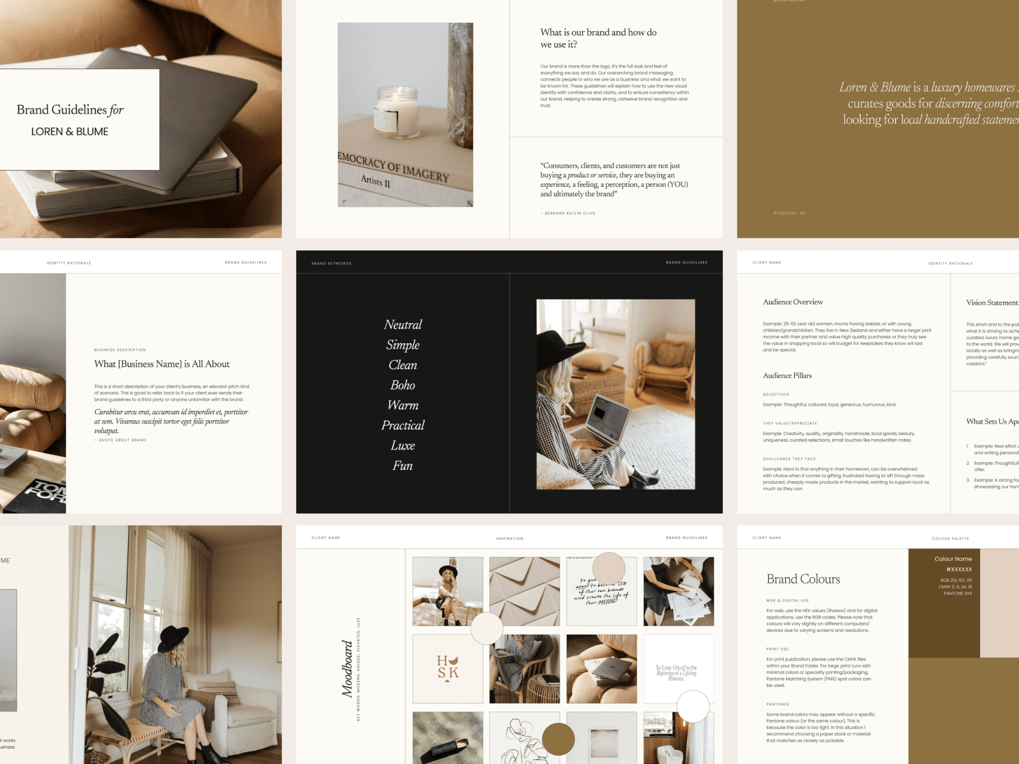 Creative Process Templates + Resources