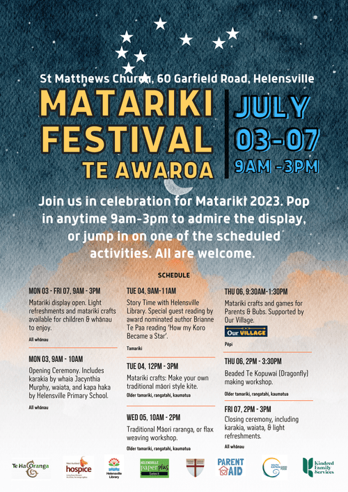 Matariki Fest — Kindred Family Services