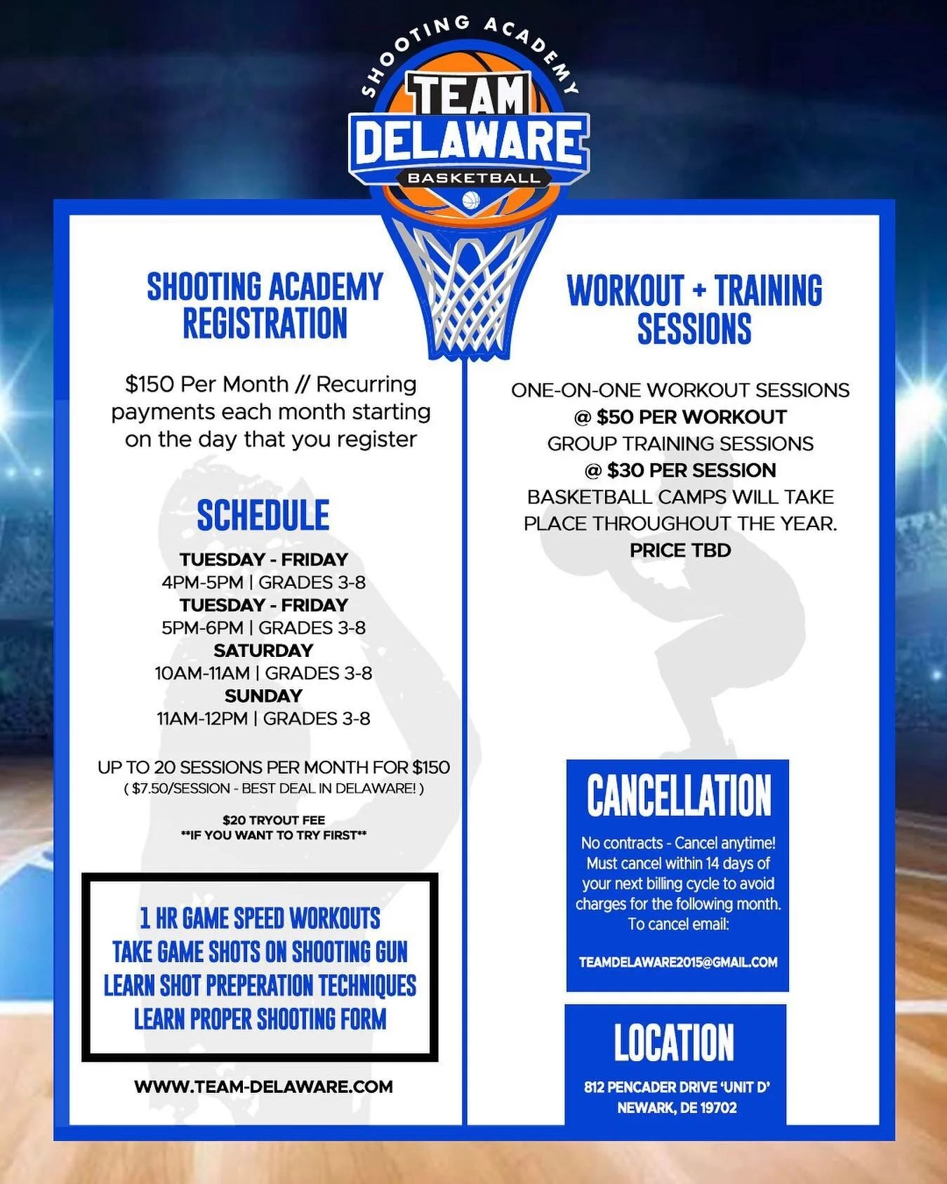 AAU Team — Team Delaware Basketball