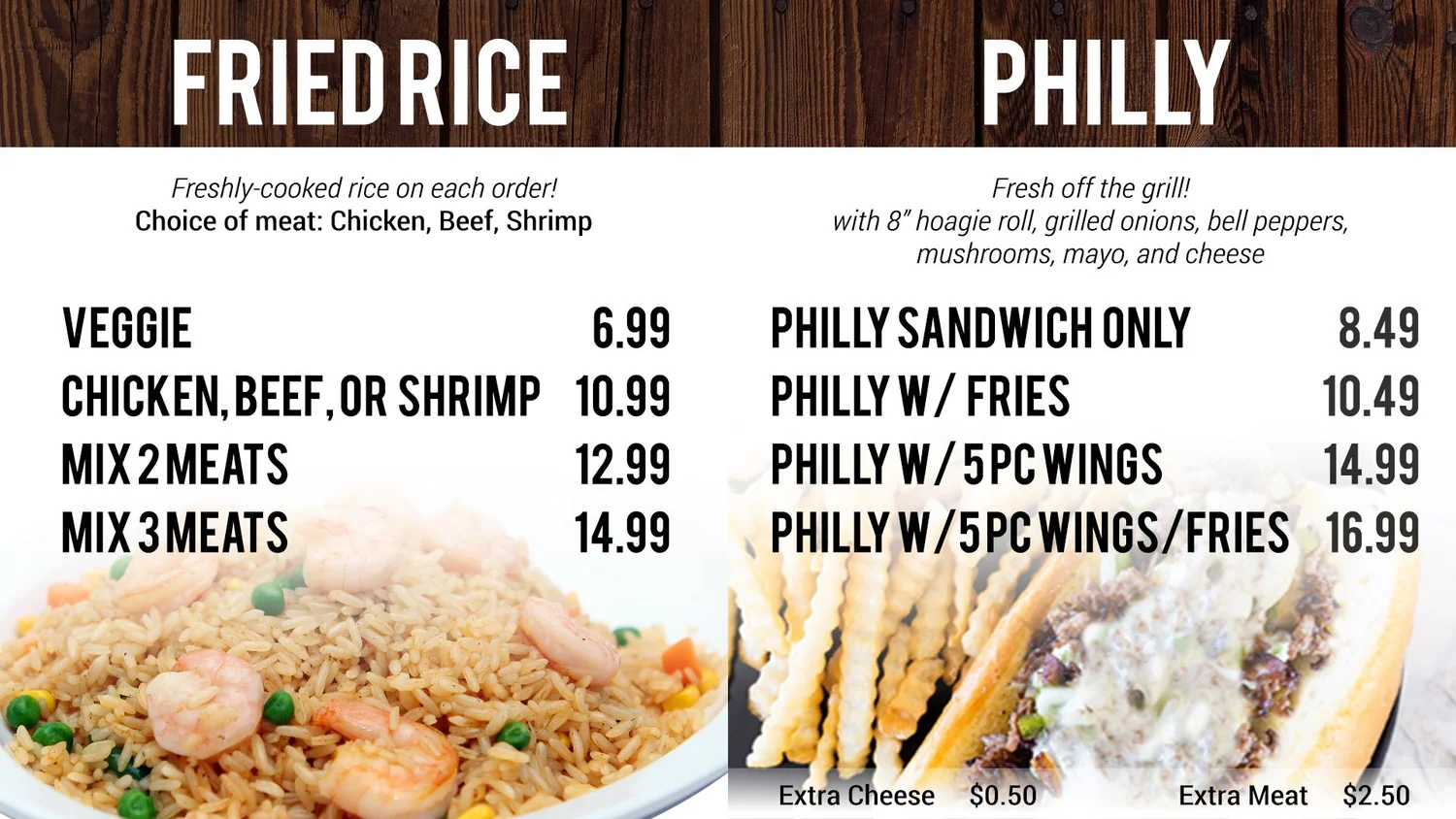 Gainesville, FL Menu — ATown Wings