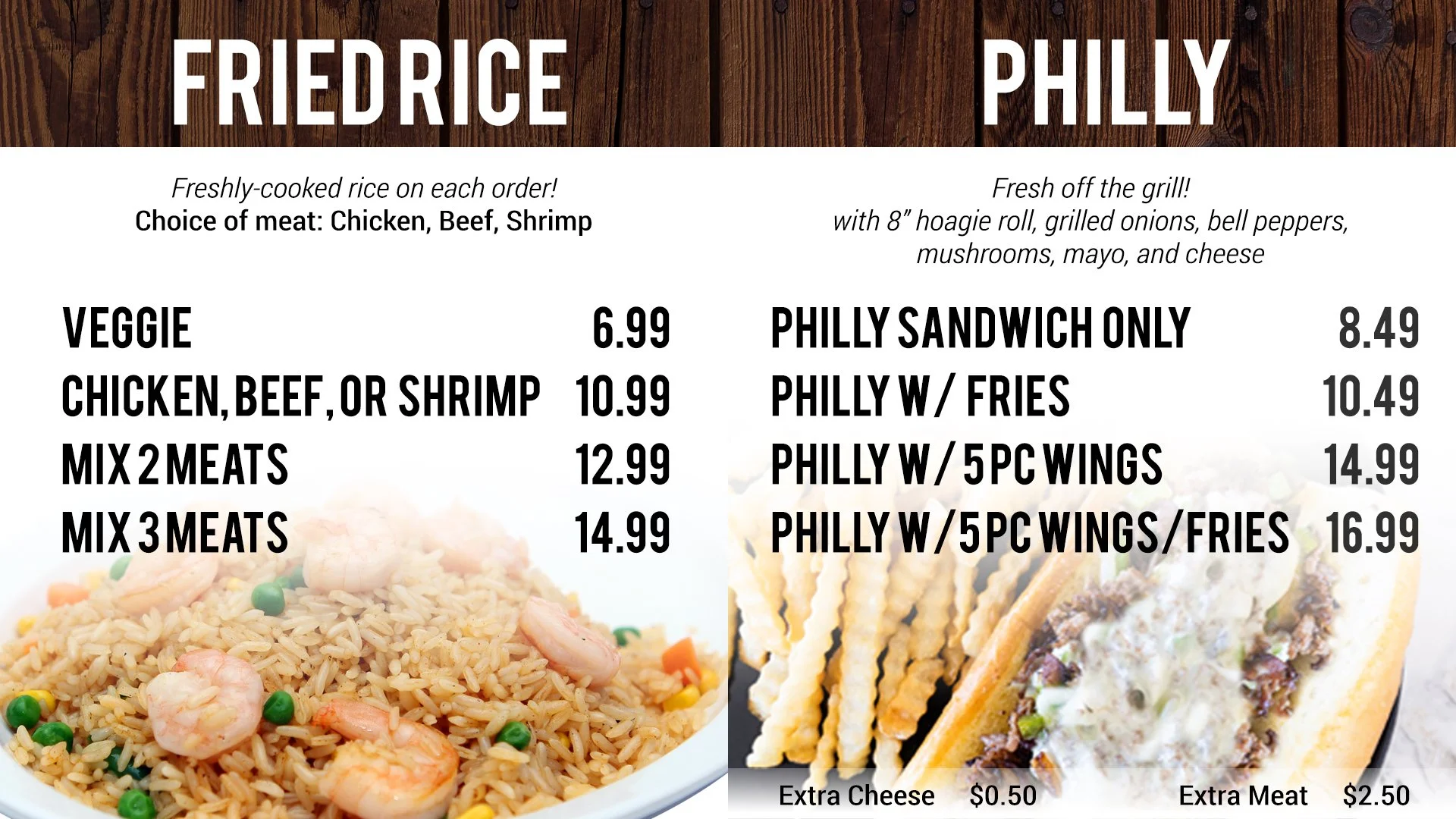 Gainesville, FL Menu — ATown Wings