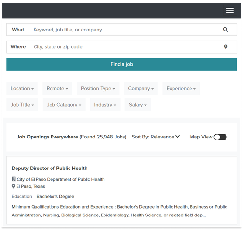 Workforce Pathways - Public Health Pathways — PHI Center for Health ...