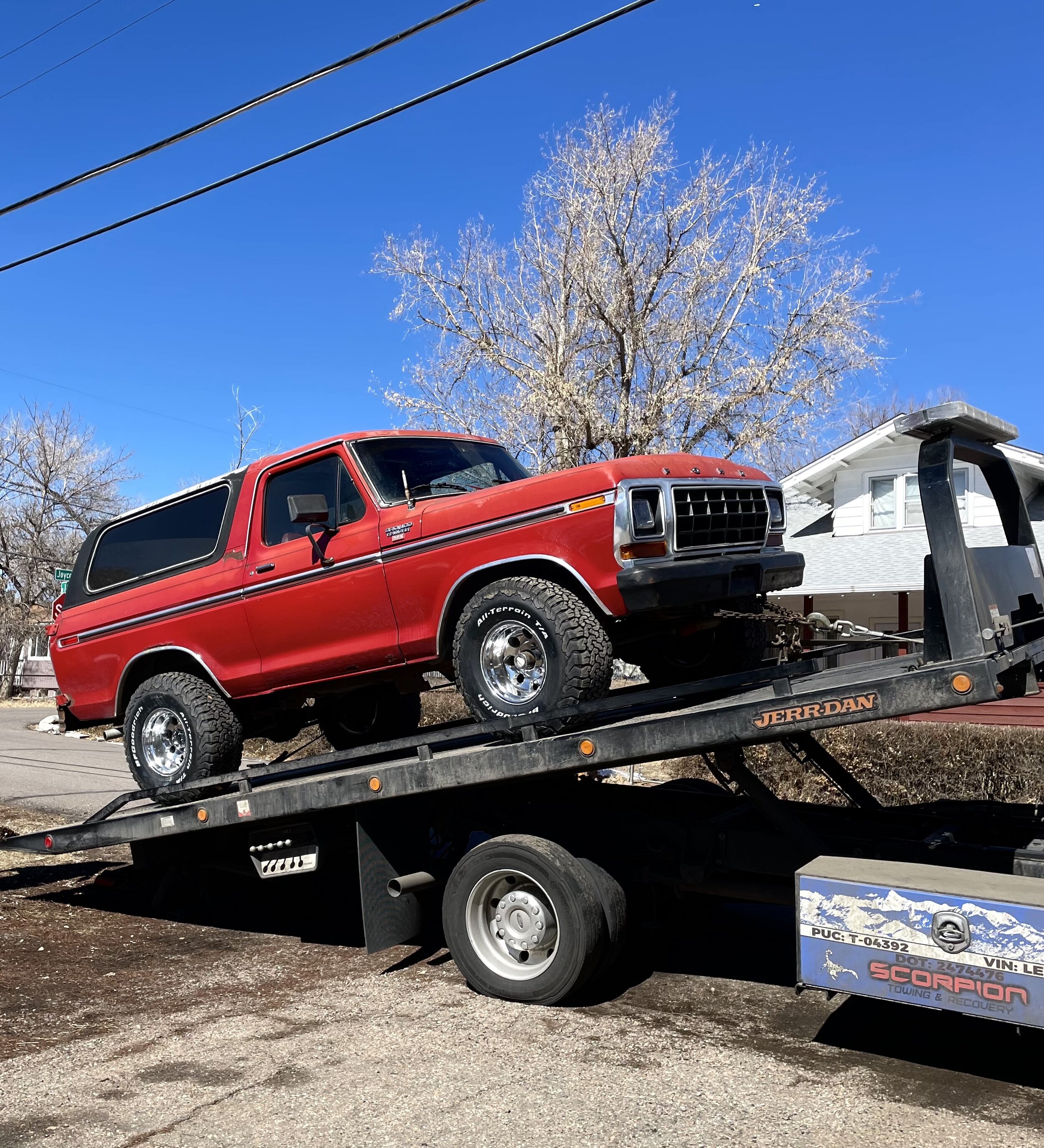 Project 13 - 1979 candyapple red Chromatic - Coyote swap - Free Wheeler ...