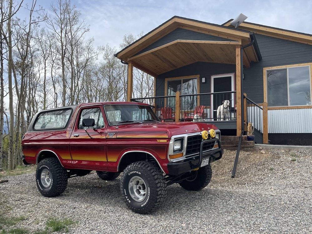 Project 5 - 1979 Ford Bronco Freewheeler candyapple red Custom - SOLD ...