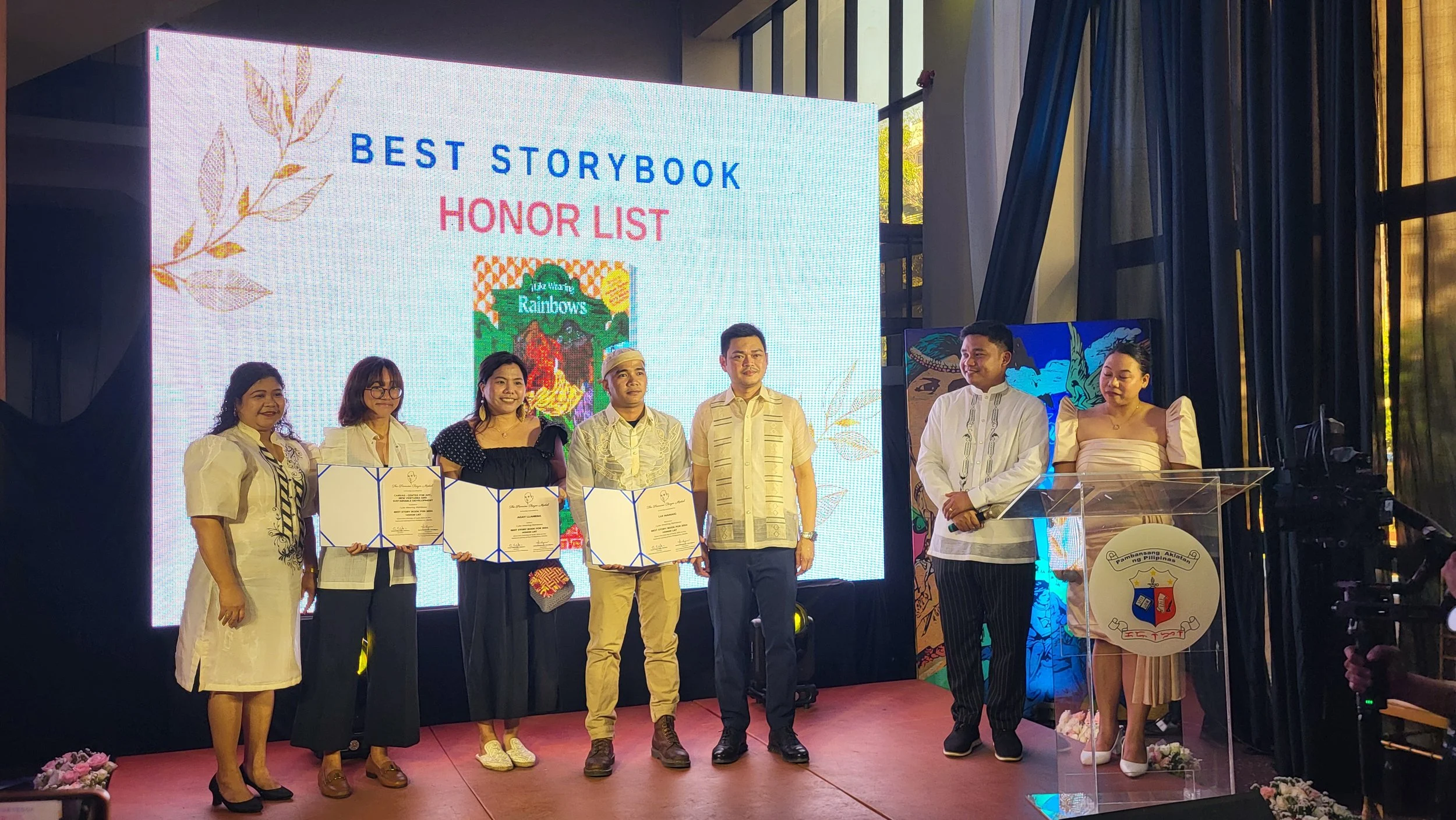 CANVAS Books bag awards at the first-ever Severino Reyes Medal — CANVAS
