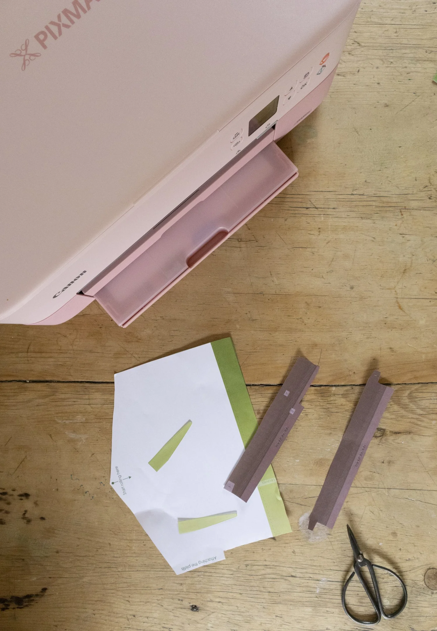 Ad: Making paper flowers with Canon Pixma | Hannah Bullivant • Interior ...