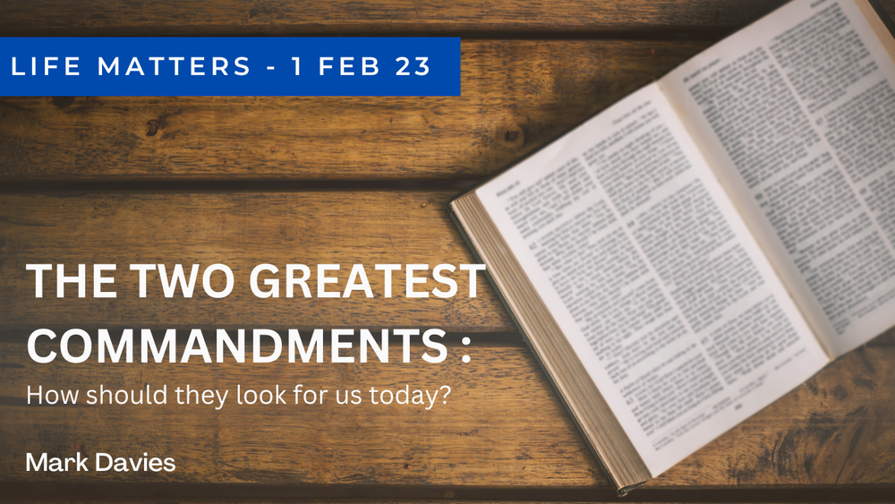LIFE MATTERS TALKS | Engage & Reflect Today - Join Us — Hillview Church