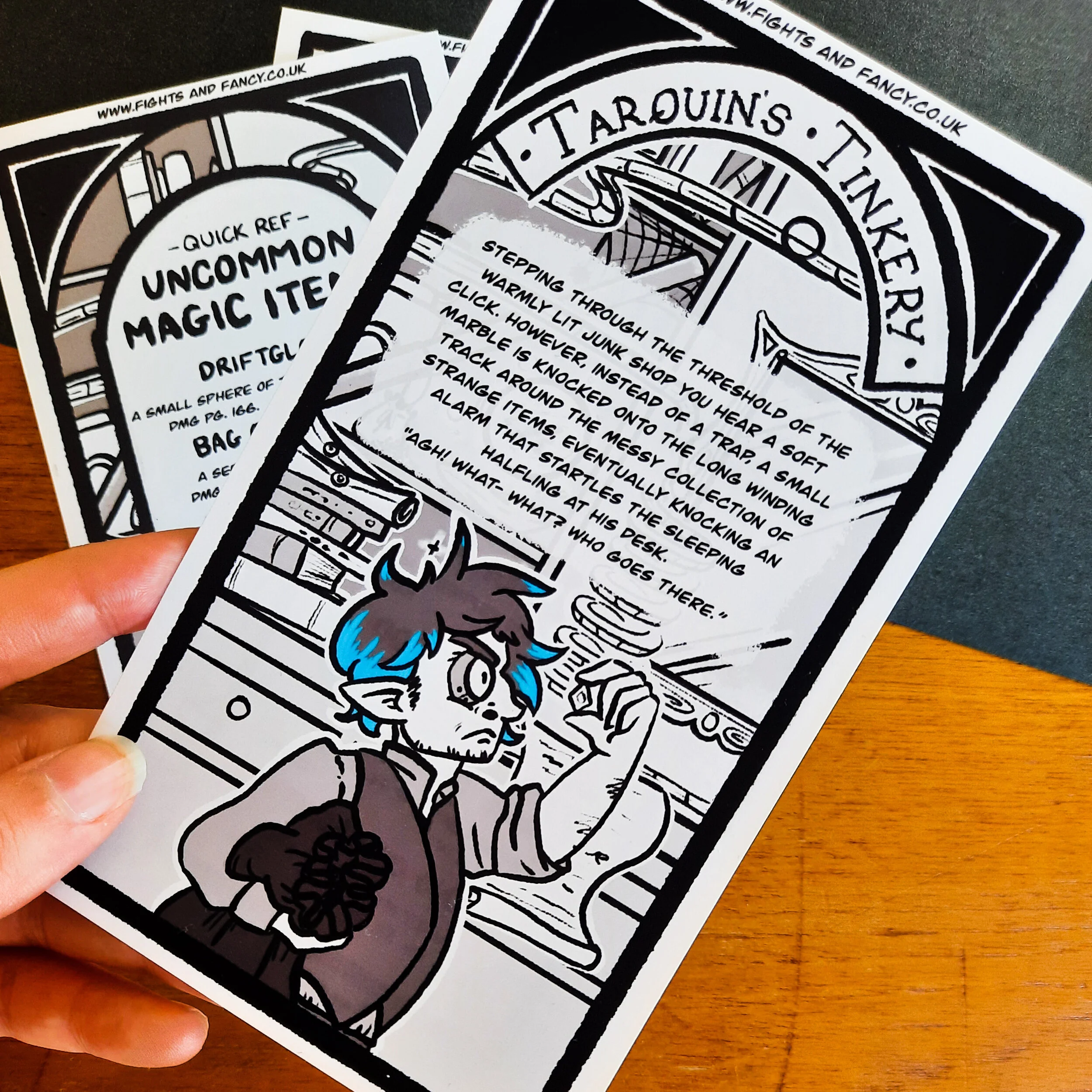 Fantasy Writing and D&D Store — Fights And Fancy