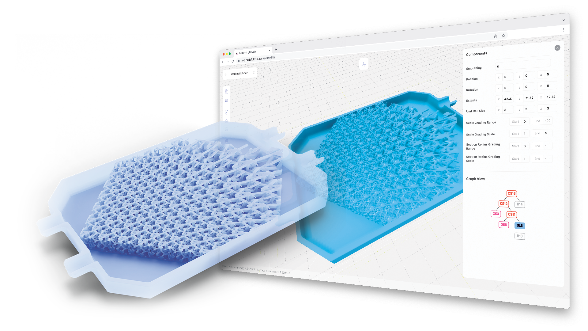 Metafold 3D Design for Additive Manufacturing Software