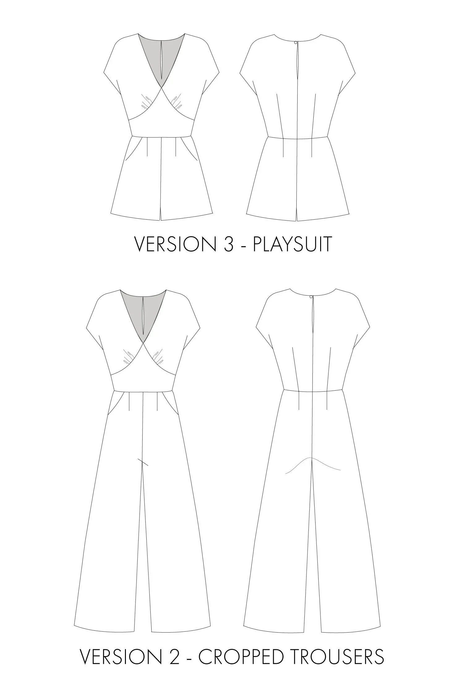 Springe Jumpsuit Sewing Pattern — Sew Love Patterns