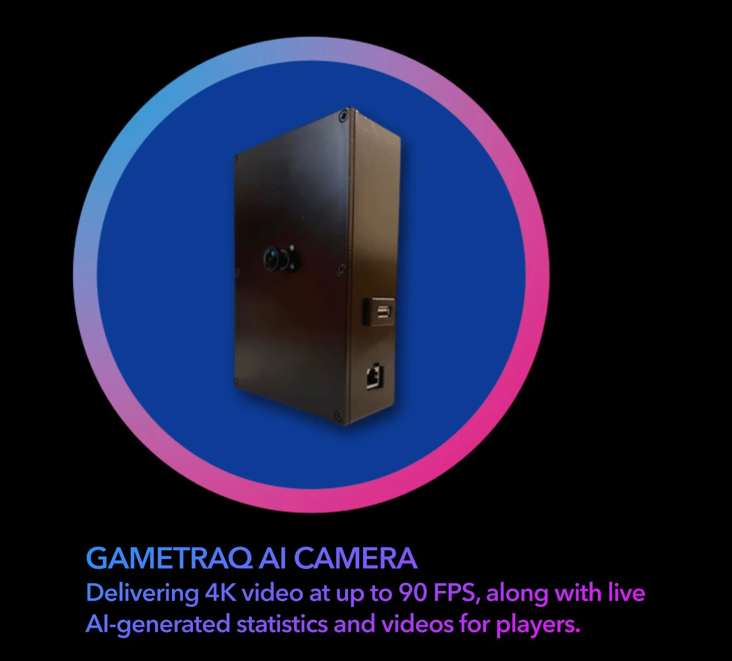 PRODUCTS FOR PADEL — GameCam® AI cameras for sports