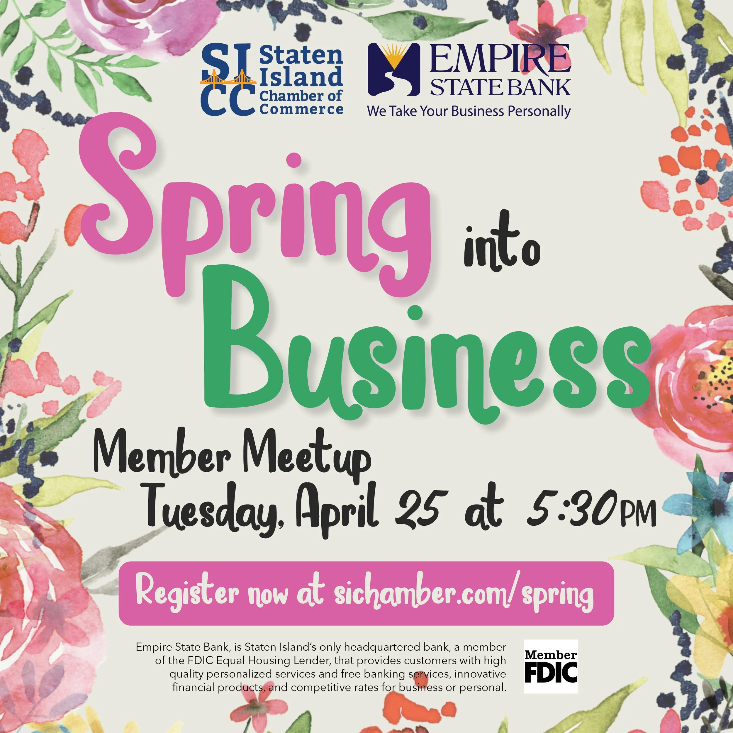 Spring into Business Member Meetup — The Staten Island Chamber of Commerce