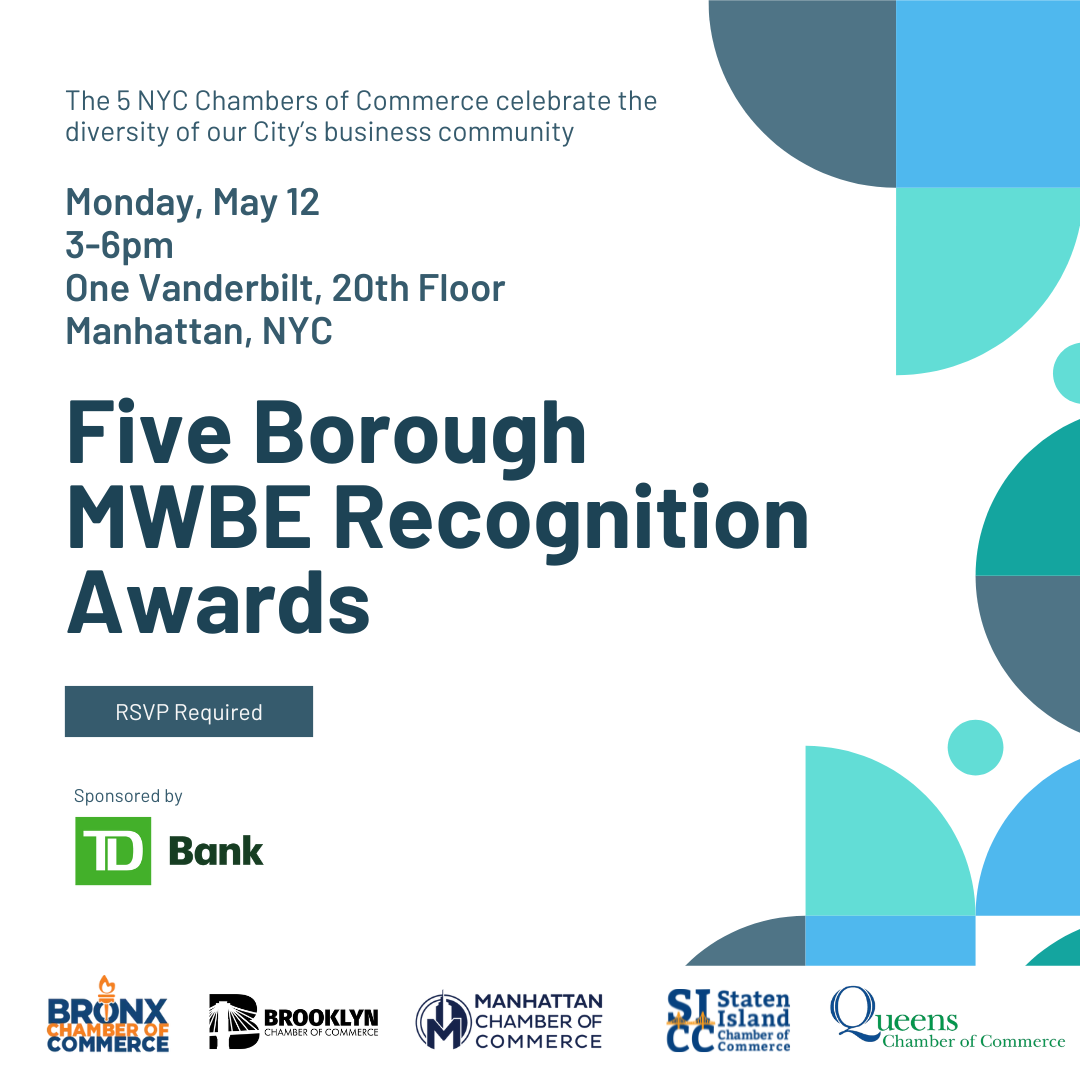 Five Borough MWBE Awards — The Staten Island Chamber of Commerce