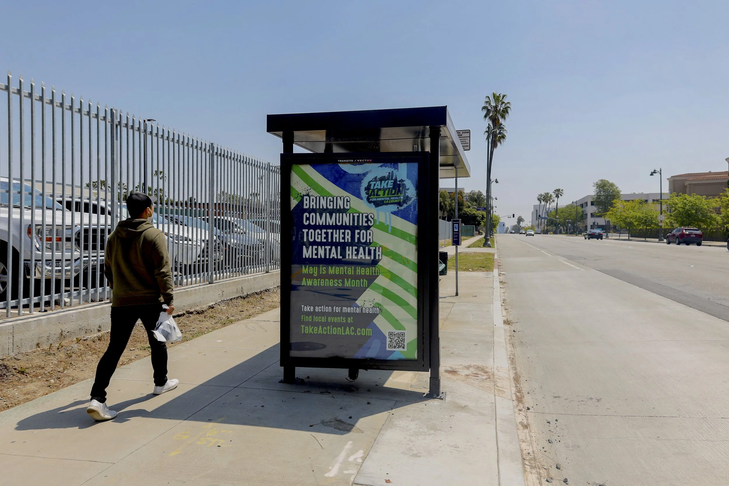 CalMHSA Mental Health Awareness via OOH Media