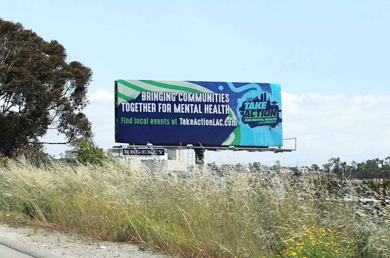 CalMHSA Mental Health Awareness via OOH Media