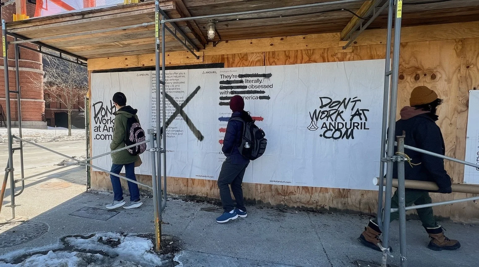 “Don’t Work” Campaign —American Defense Tech Company Leans into OOH ...