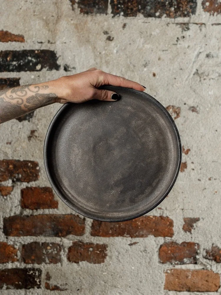 GRITTY Dinner Plate - Hospitality Grade Ceramics — BadAss Ceramics