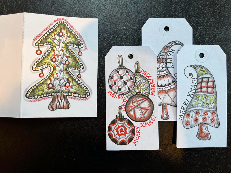 Zentangle Christmas Ideas