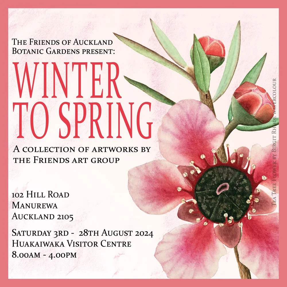 An Exciting opportunity for Auckland Secondary Students — Botanical Art ...