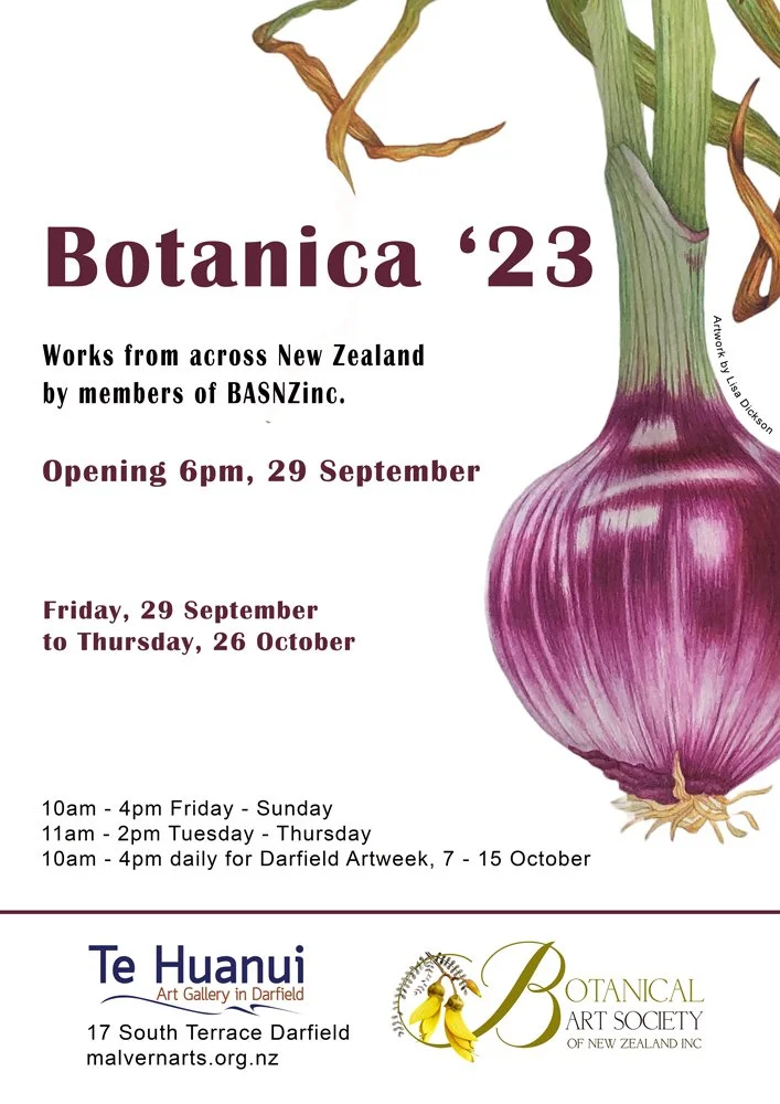 Botanica '23 — Botanical Art Society of New Zealand