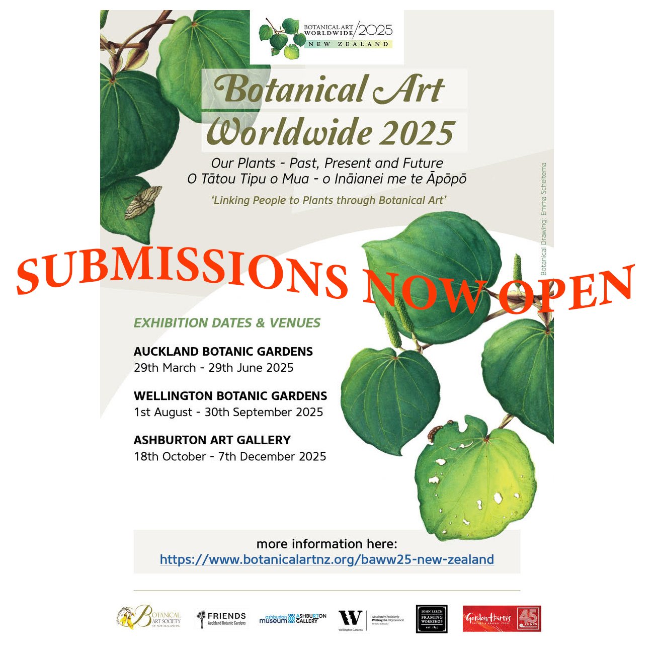 Submissions now open for Botanical Art Wordwide 2025 — Botanical Art ...