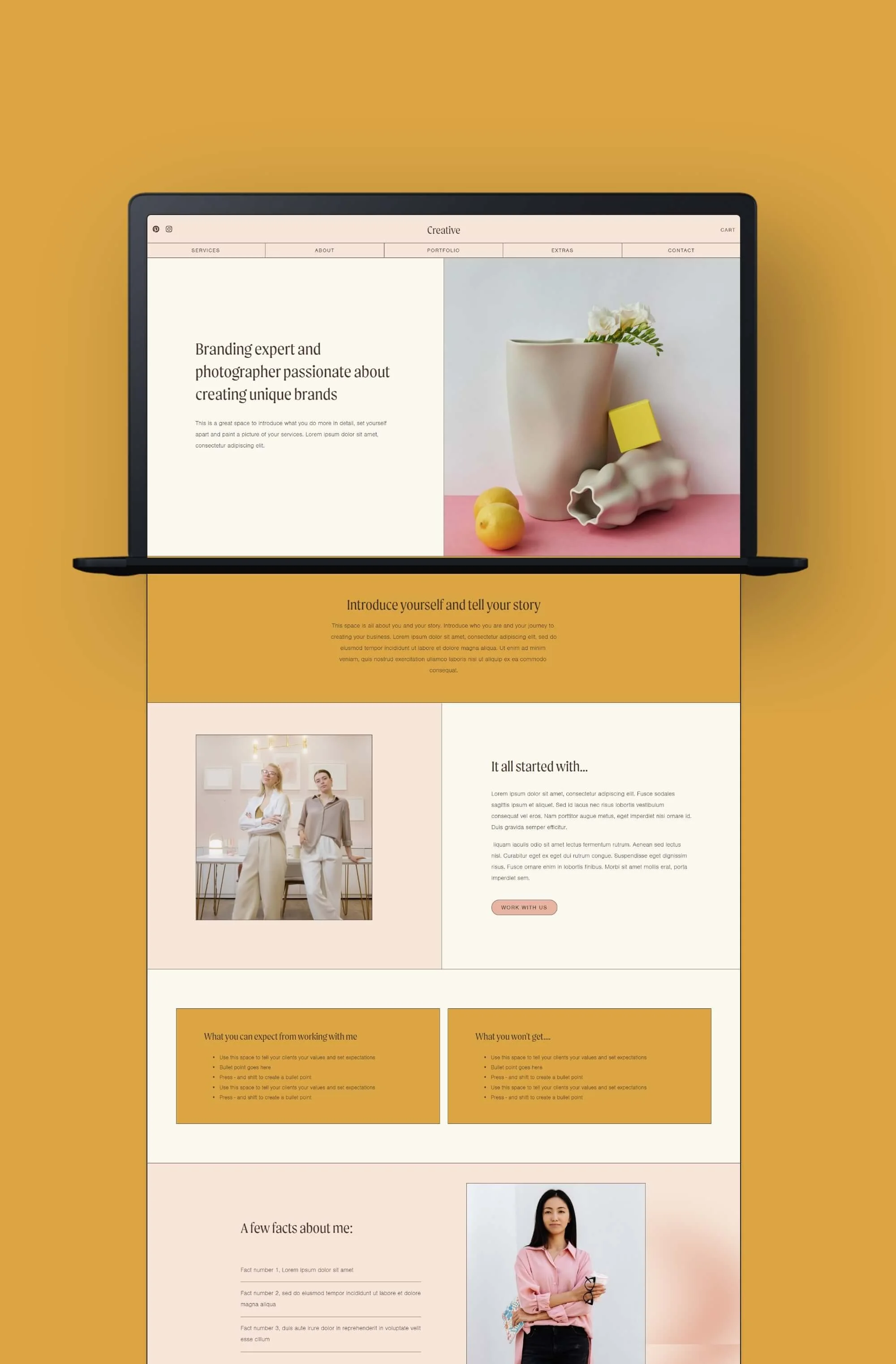 Premium Squarespace Templates | Finding Design