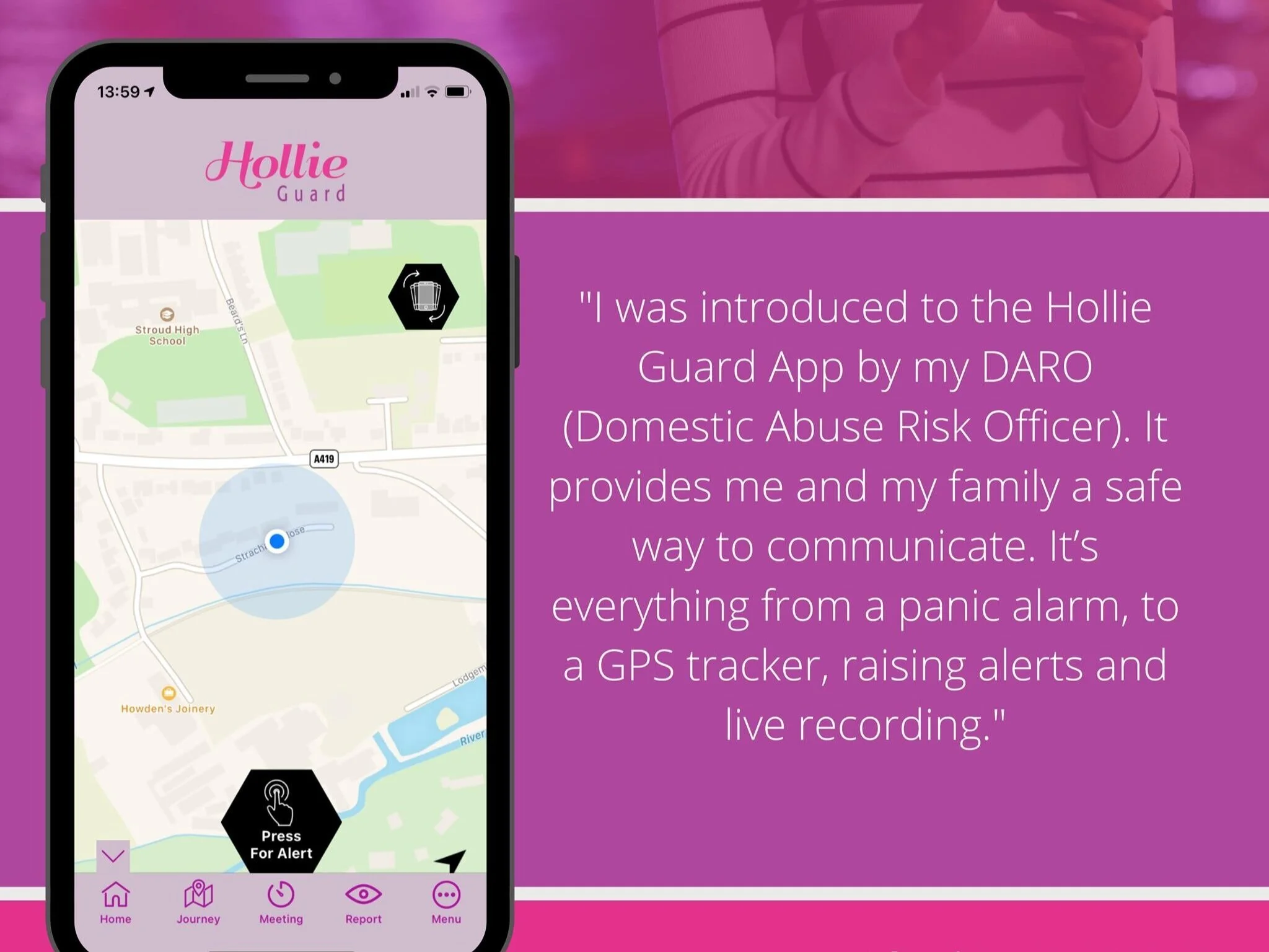 Hollie Guard — FOR HER