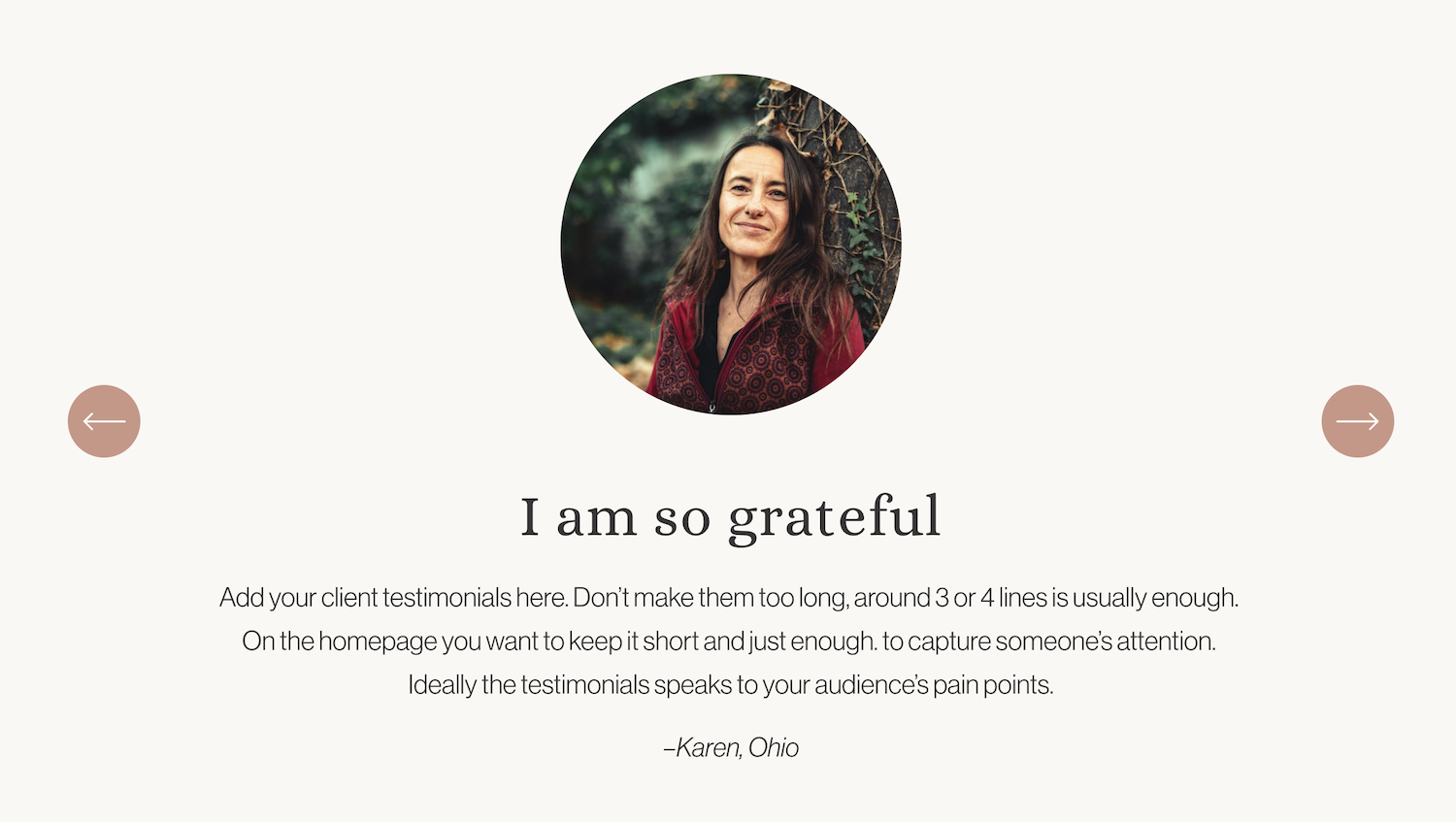 Create A Gorgeous Testimonial Slider In Squarespace 71 Without Code — Kerstin Martin・design