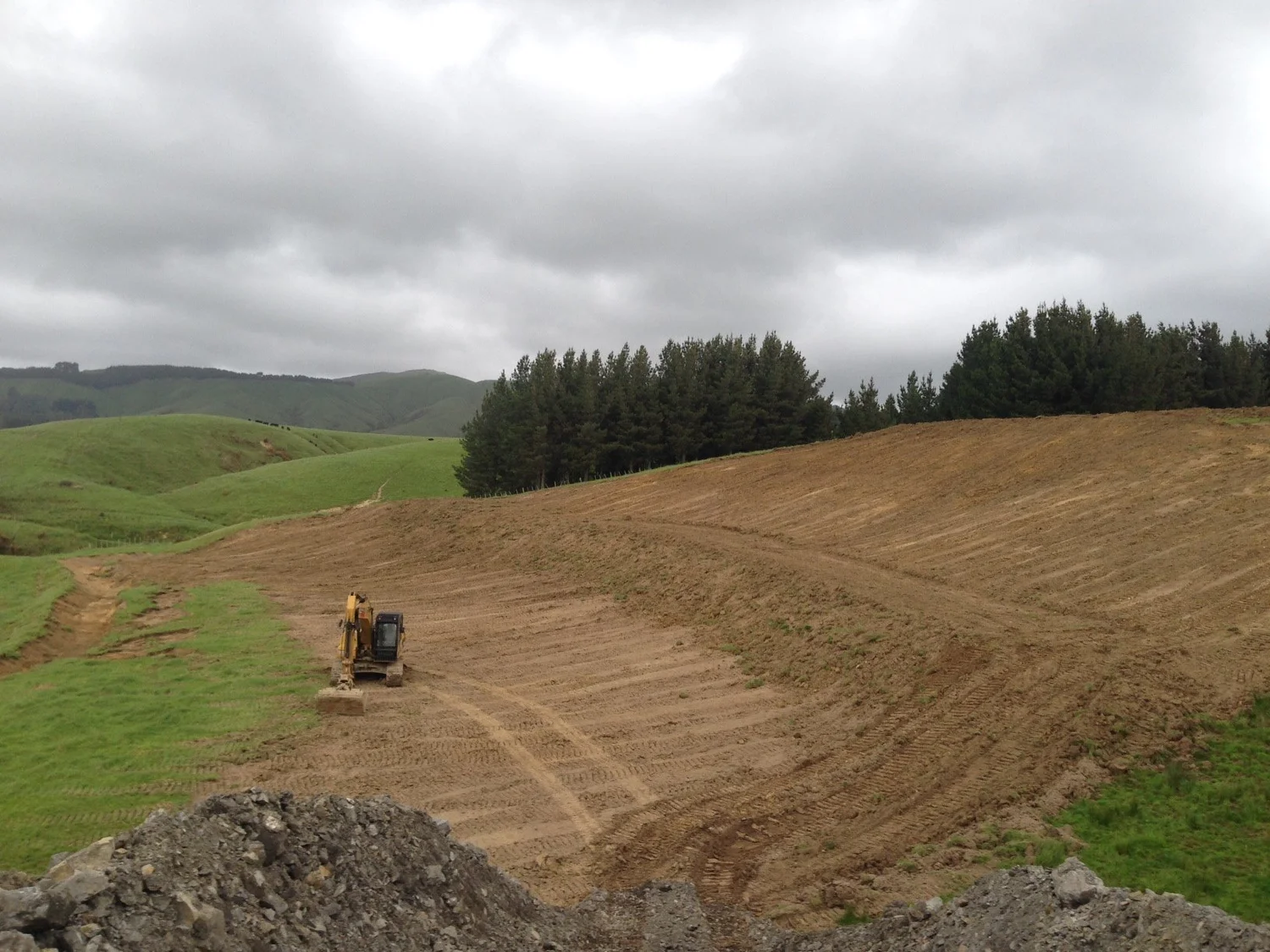 Linton Quarry Overburden Stripping — Goodman Contractors Limited