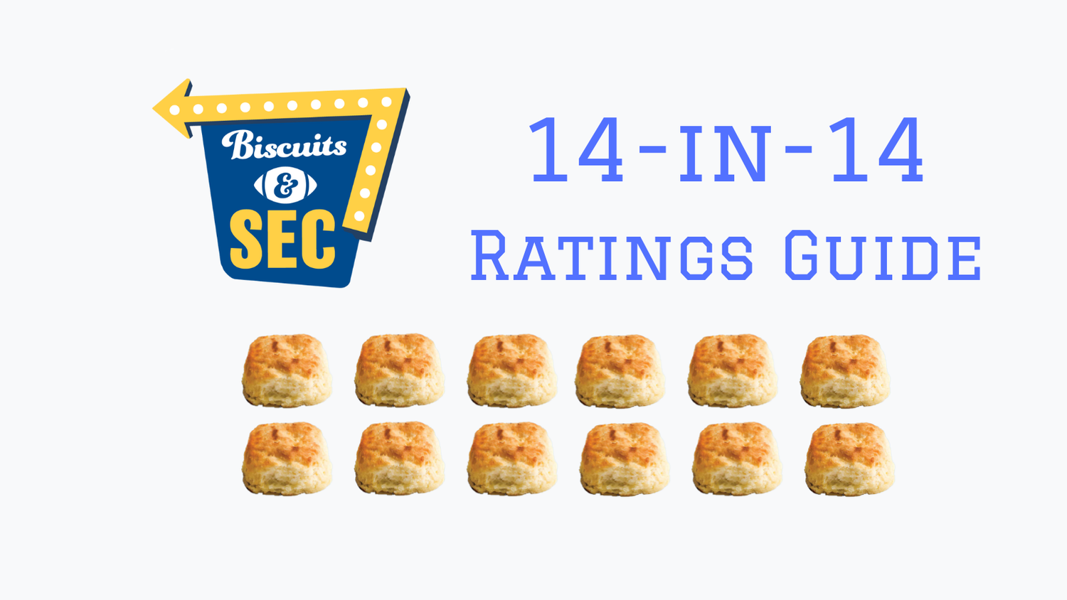 Biscuits & SEC 14-in-14 guide — Biscuits & SEC