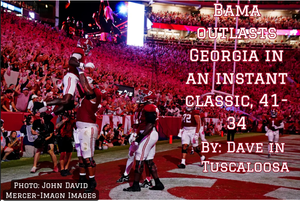 Bama outlasts Georgia in an instant classic, 41-34 — Biscuits & SEC