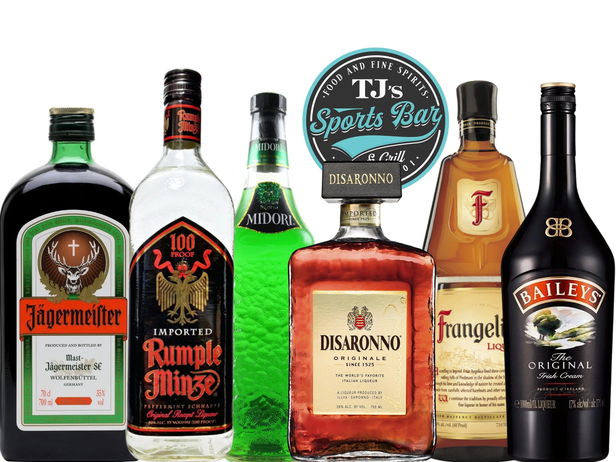 >Drink Menus — TJ's Sports Bar & Grill