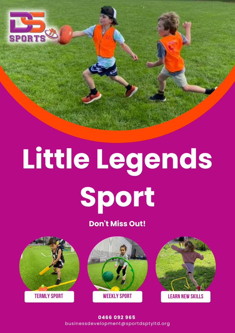 Little Legends Sports (Childcare & Preschool sport) — DS Sports