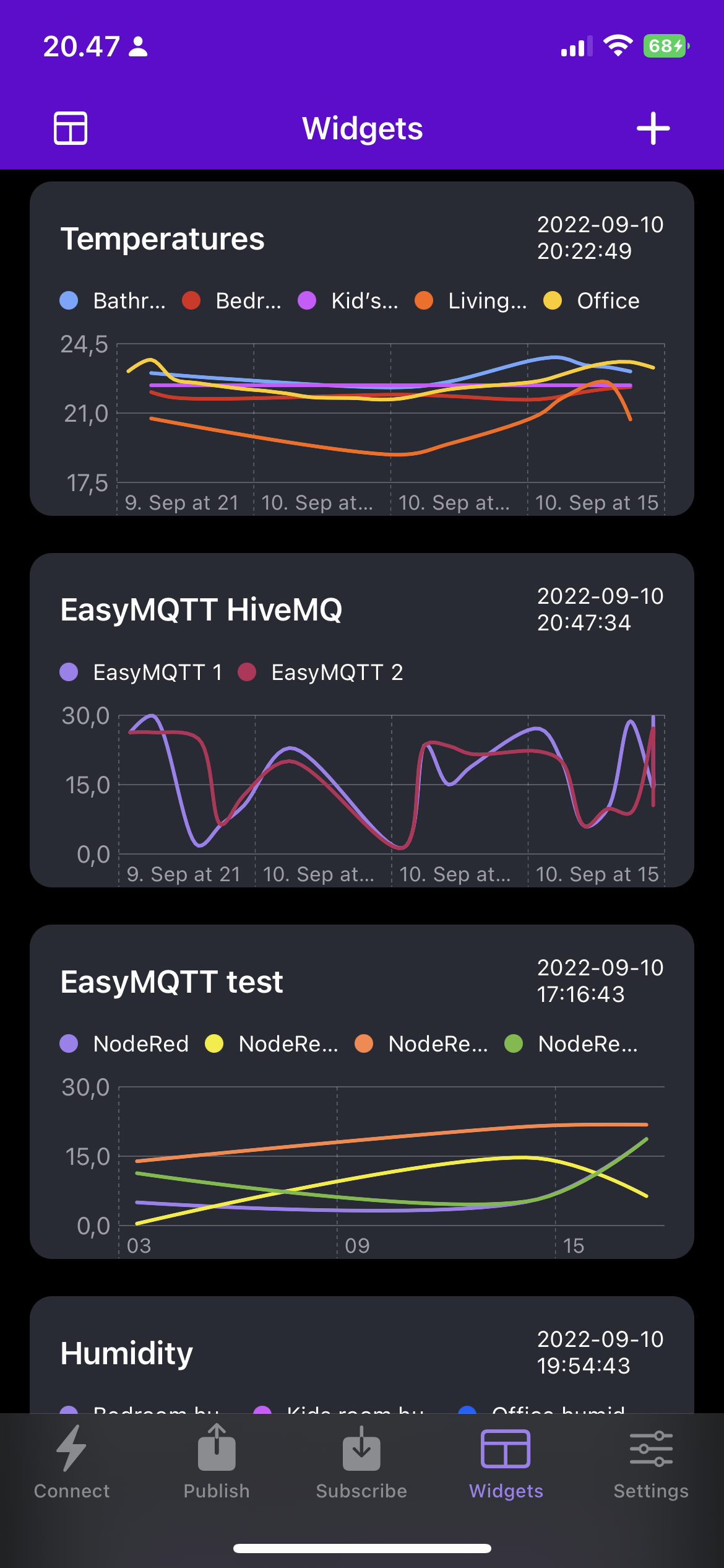 Hello iOS 16! EasyMQTT 1.10.1 — EasyMQTT