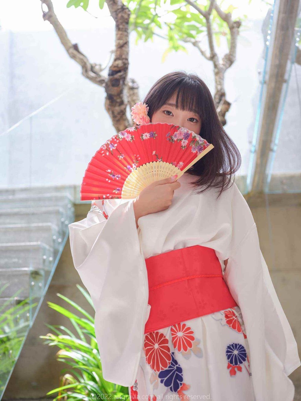 姜仁卿寫真｜18+性感和服主題－Artgravia Vol. 471 Inkyung - Jablehk
