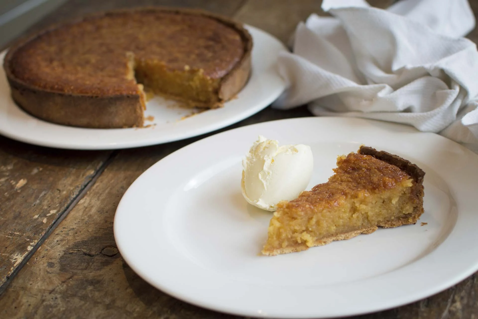 TREACLE TART — Thyme