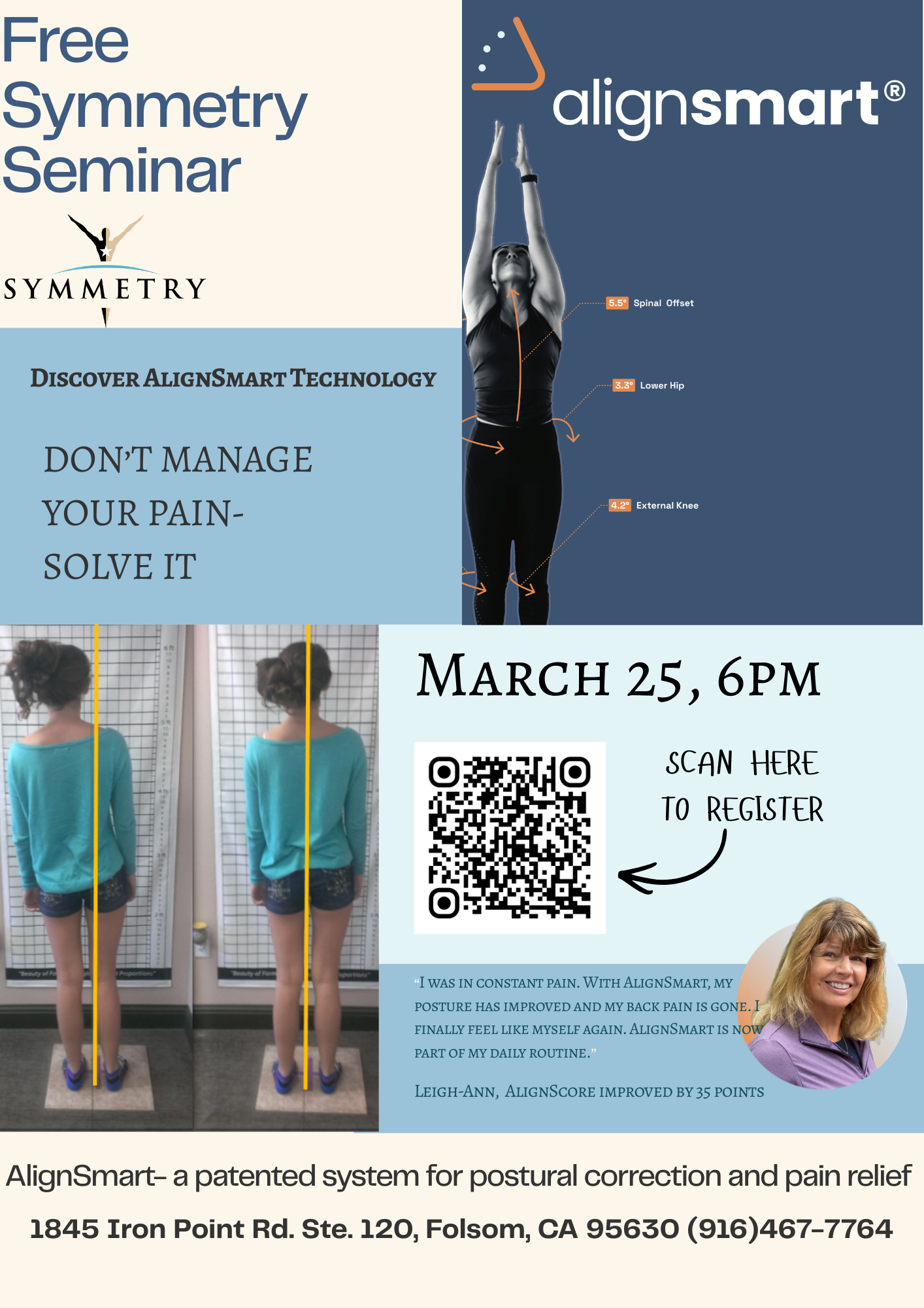 FREE SEMINARS | Discover Better Posture – Join Free Seminars — Symmetry ...