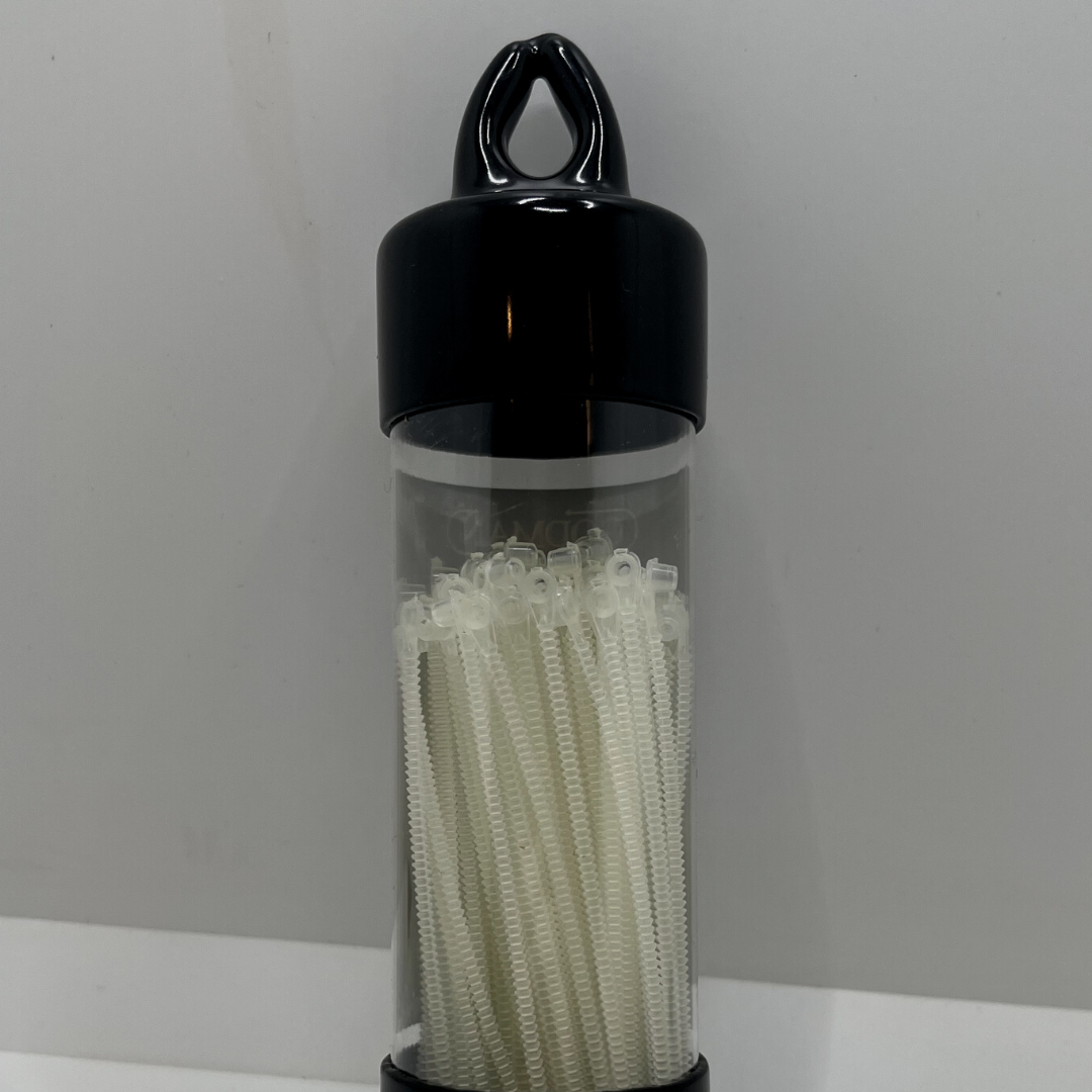 Solu-Ties™ Tube- Water Soluble Cable Ties By Godman Angling — Godman ...