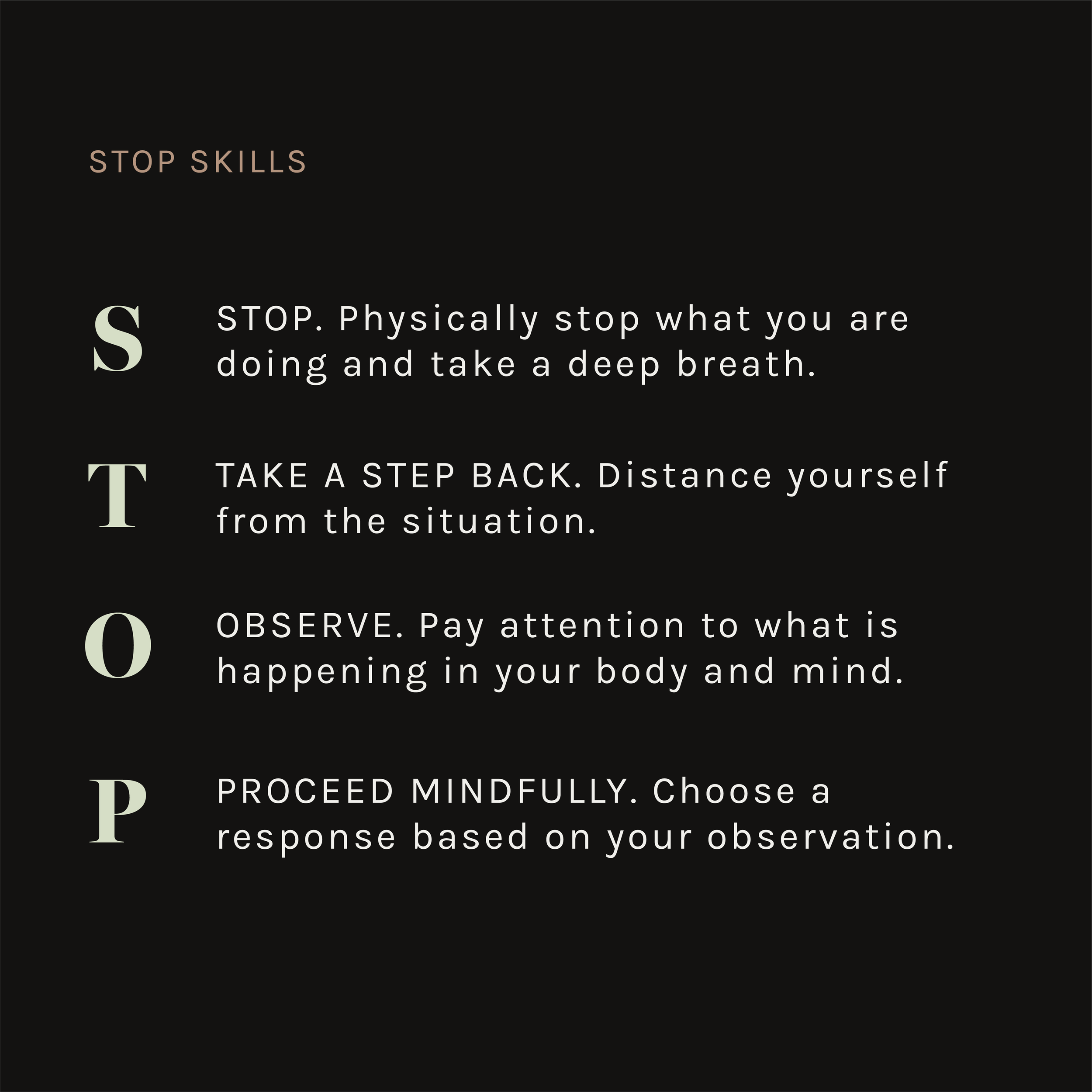 Managing Emotional Regulation — Laura Petracek Ph.D.
