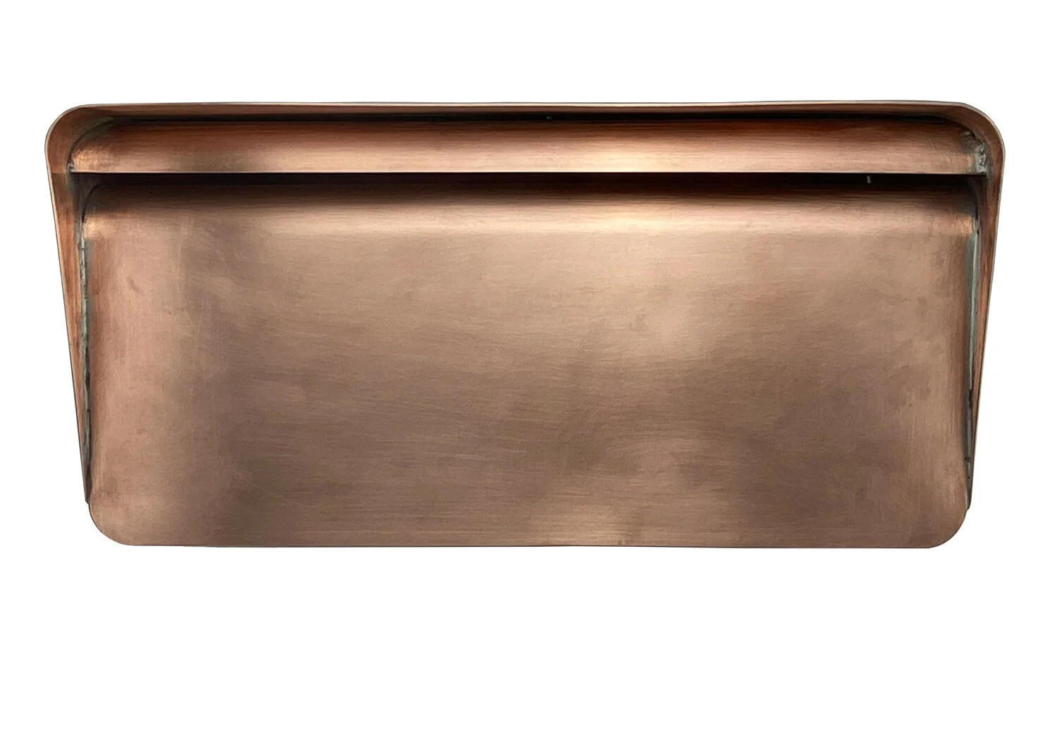 Copper Letterbox 'The Guillotine' with Copper Multi-bracket - Hatchet ...