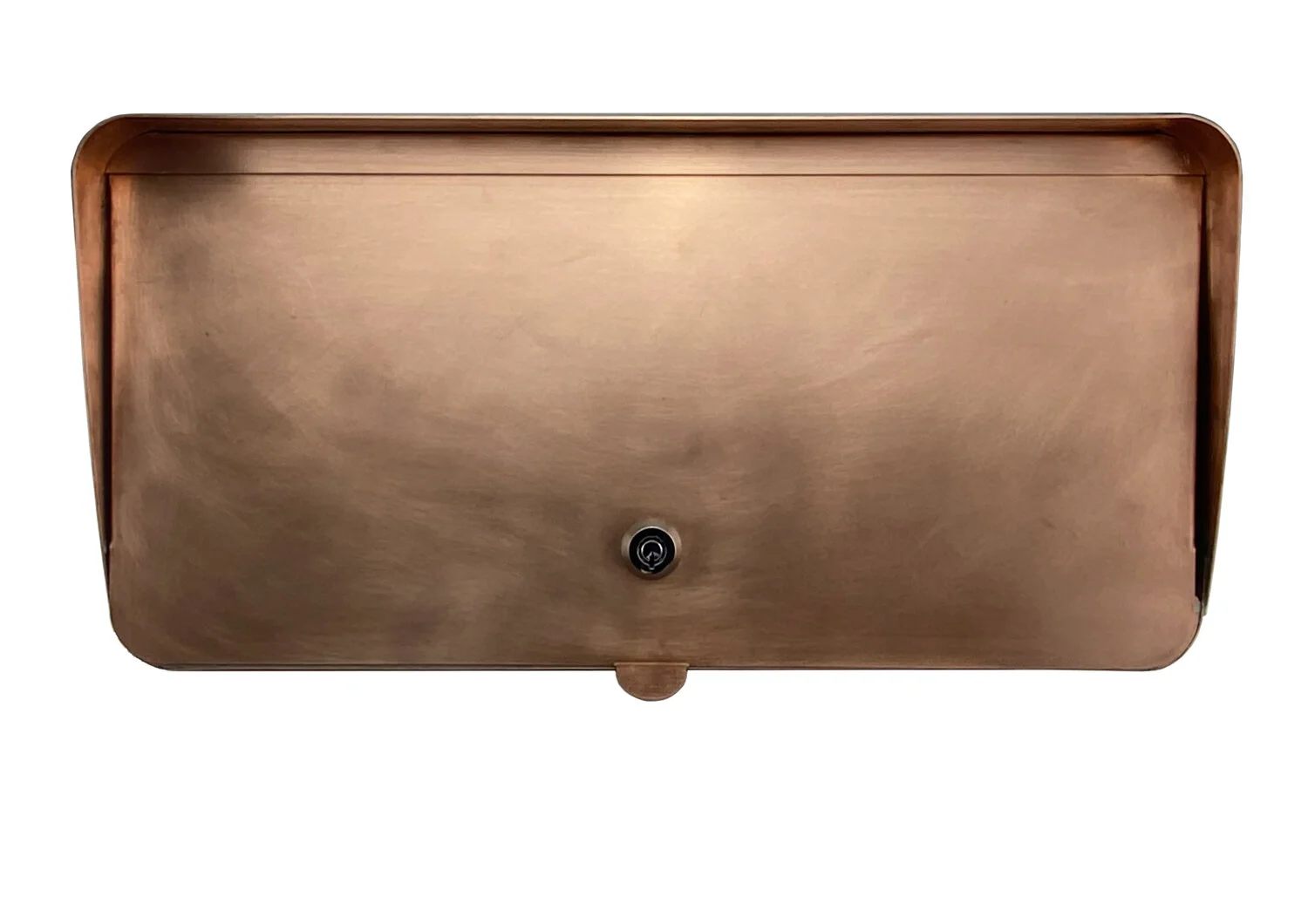 Copper Letterbox 'The Guillotine' with Copper Multi-bracket - Hatchet ...