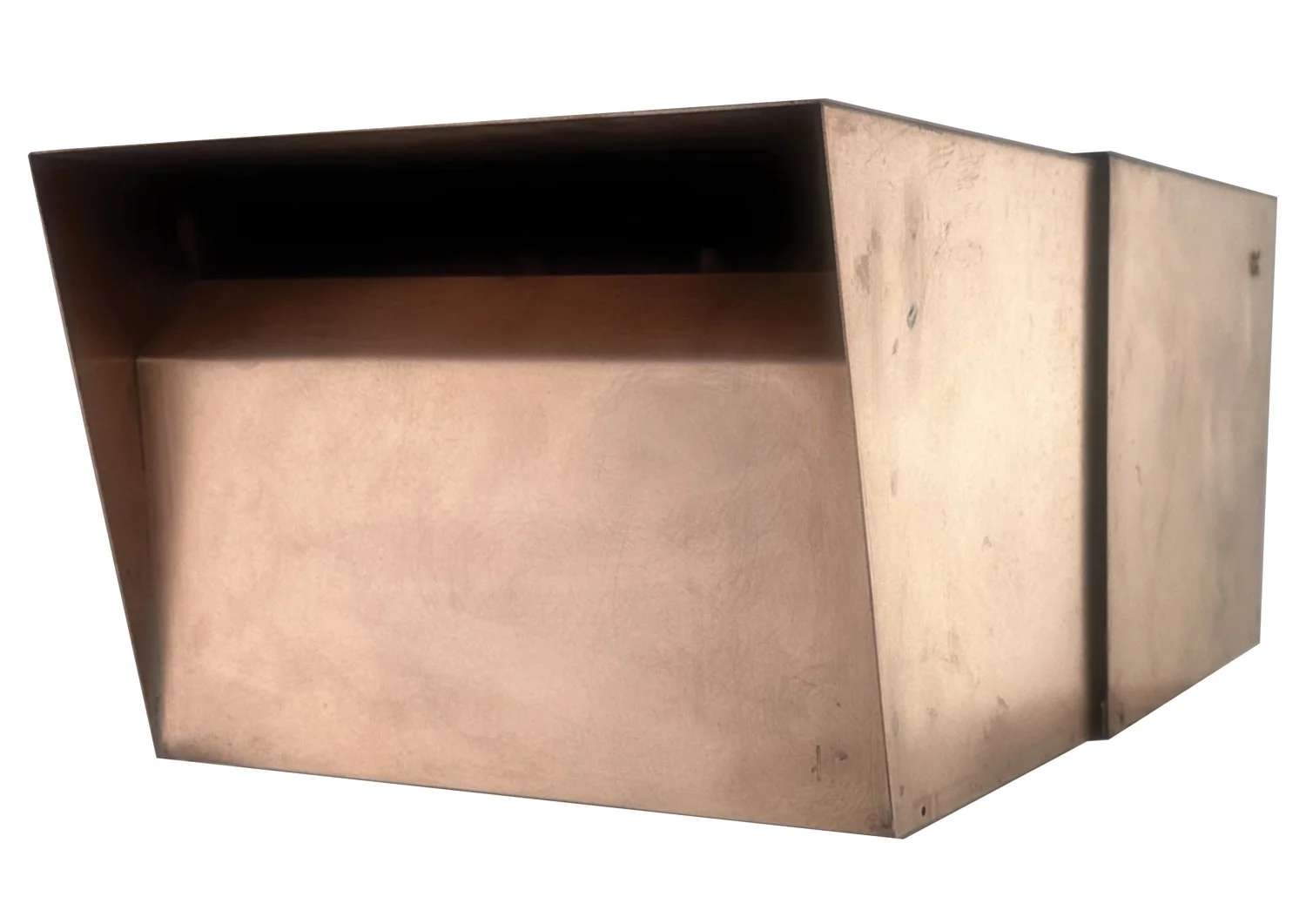 Copper Letterbox 'The Guillotine' with Copper Multi-bracket - Hatchet ...