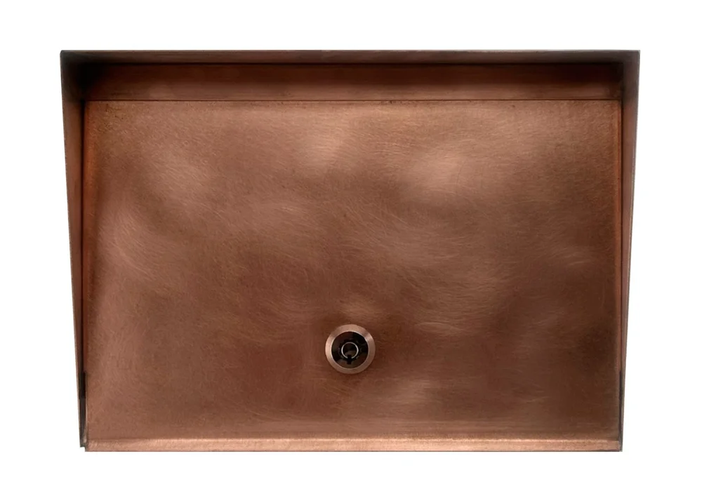 Copper in-wall Letterbox 'Besser' SPECIAL ORDER - Hatchet Studio ...