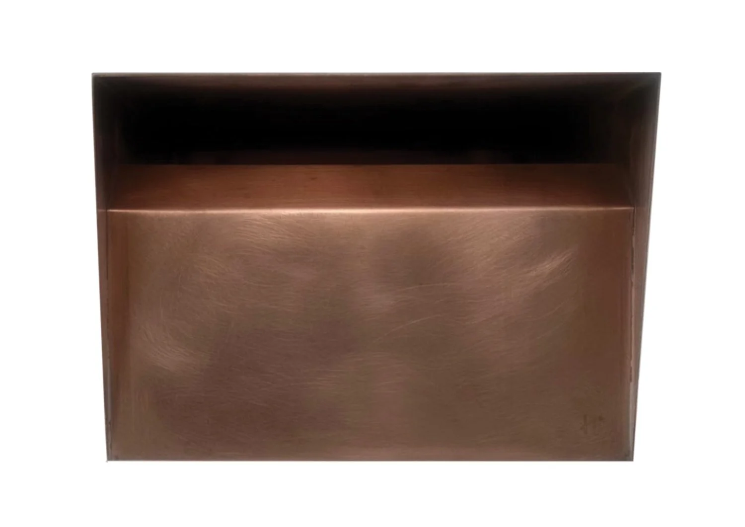 Copper Letterbox 'The Guillotine' with Copper Multi-bracket - Hatchet ...