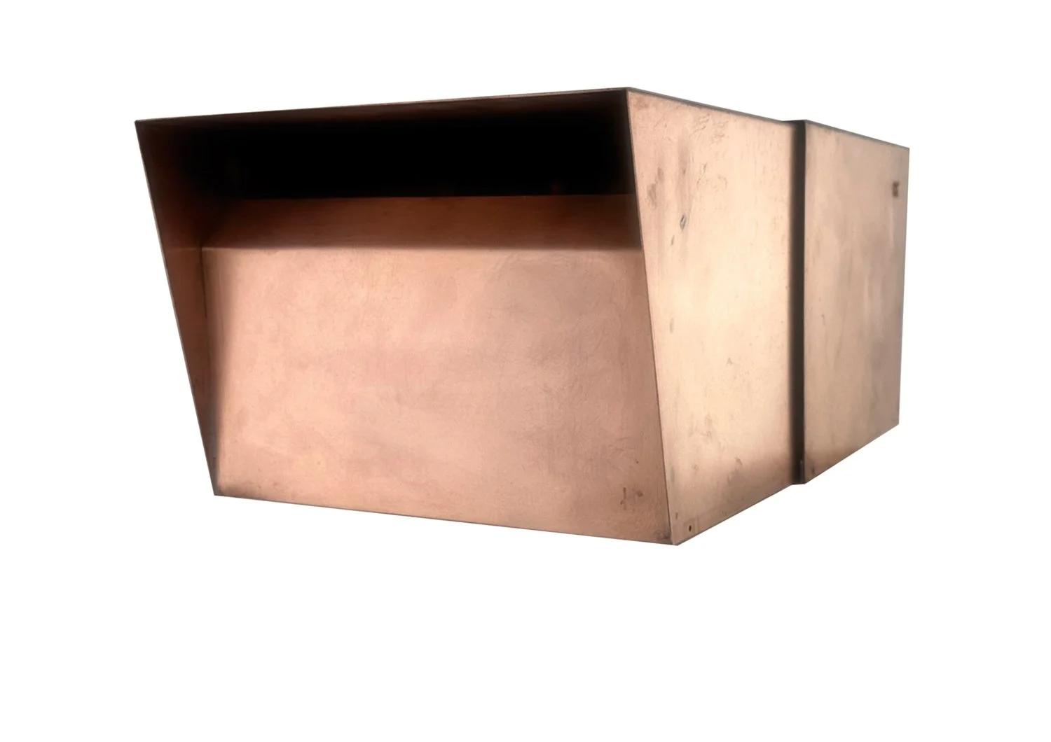 Copper Letterbox 'The Guillotine' with Copper Multi-bracket - Hatchet ...
