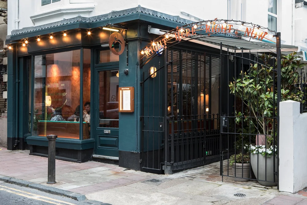 Burnt Orange Restaurant Branding — Good Noise