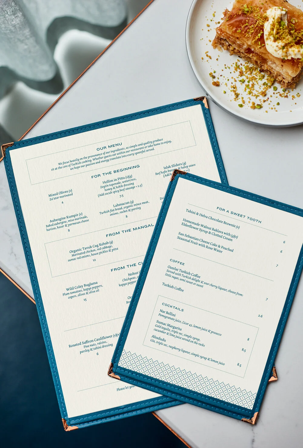 Branding for Tahini Restaurant, Harpenden — Good Noise