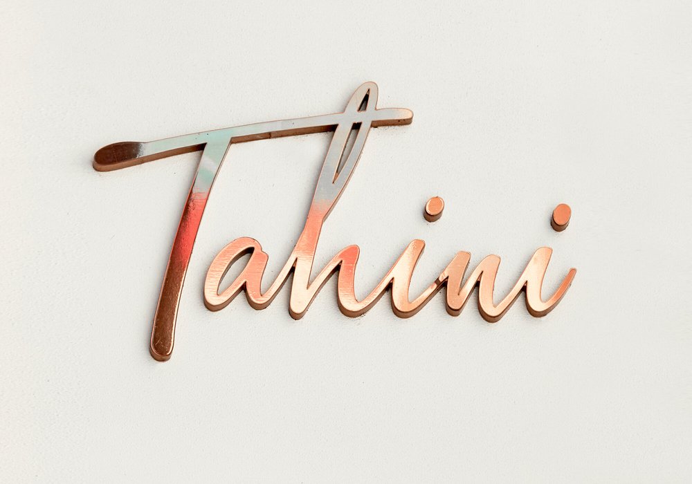 Branding for Tahini Restaurant, Harpenden — Good Noise