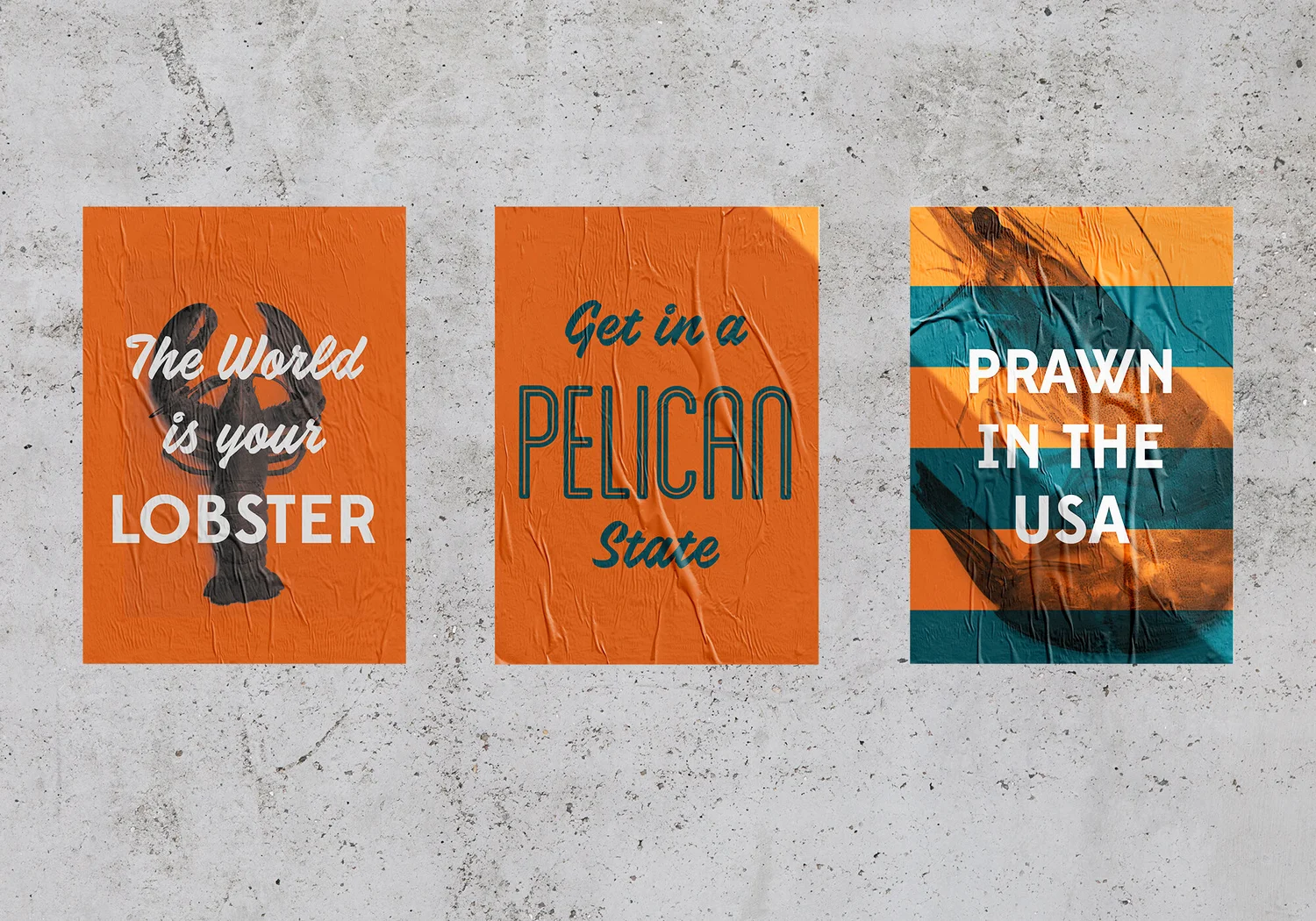 Branding for Pelican State fast/casual restaurant chain in London ...