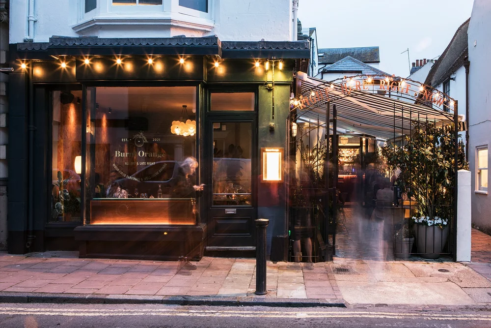 Burnt Orange Restaurant Branding — Good Noise